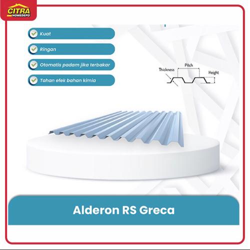 Jual Alderon Genteng Atap Upvc Tipe RS Greca (Lebar Efektif 68.8 ...
