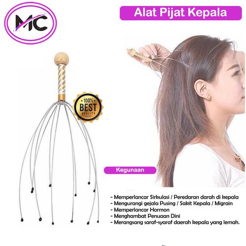 Jual Alat Pijat Kepala Refleksi Alat Pemijat Garukan Kepala Head ...