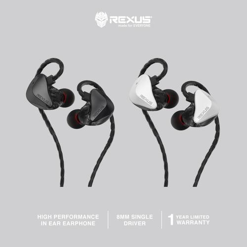 Jual Rexus Earphone EZ4 With Mic - Hitam - Kota Banjarmasin - MEGA ...