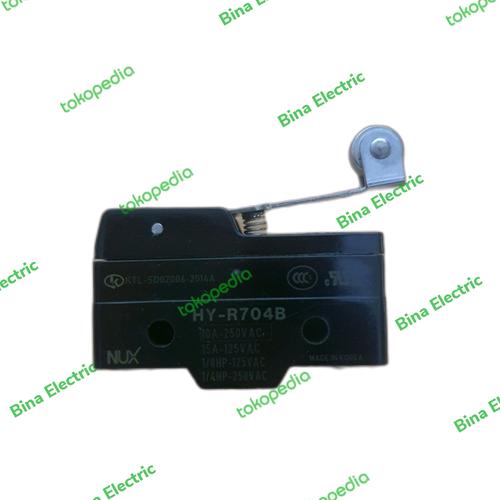 Jual Micro Switch Hanyoung HY-R704B / Hinge Roller Middle Lever ...