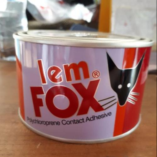 Jual lem fox 350 grams lem kuning lem sepatu lem serba guna lem bahan ...