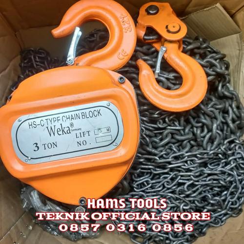 Jual Chain Block 3 Ton 3 Meter WEKA Germany Takel 3 Ton x 3 Meter ...