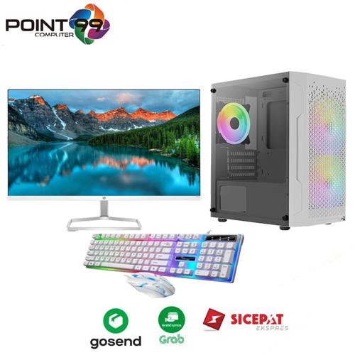 Jual PC Gaming Full Set AMD Ryzen 5 5600G Monitor LED - LED 24" FLAT ...