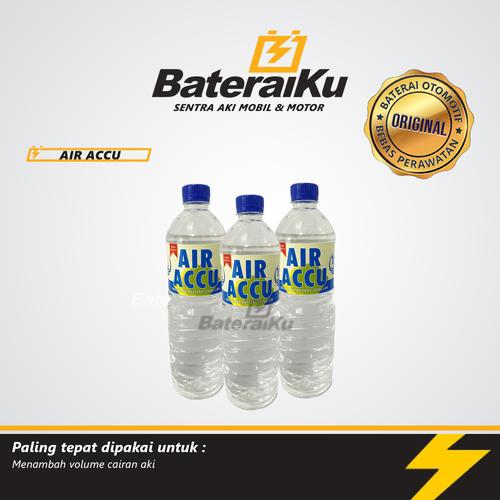 Jual Air Aki / Air accu Untuk Aki Mobil dan Aki Motor - 1 LITER, Biru ...