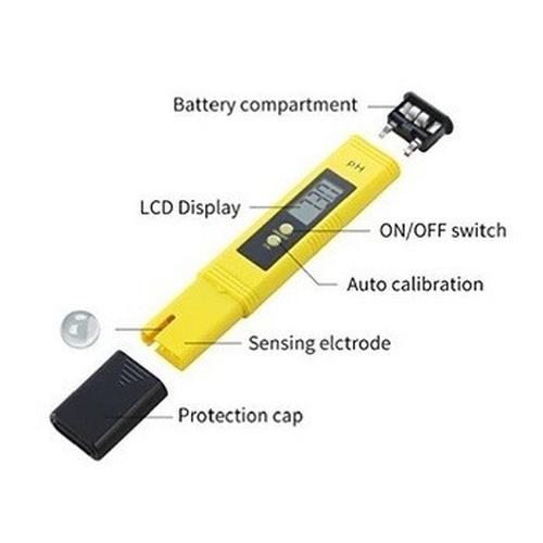 Jual PH Meter PH Digital Tester PH Ukur Alat Pengukur Keasaman Cairan ...