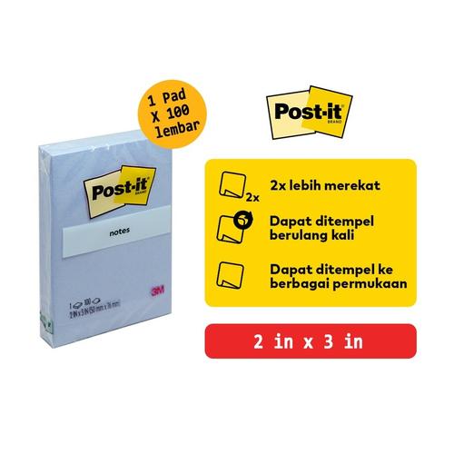 Jual STICKY NOTE POST IT CLOUD BLUE 656-1CB - Jakarta Barat - Siswa ...