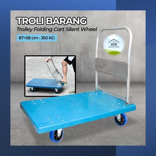 Jual Troli Alat Angkat Barang Lipat Trolley Folding Cart Silent Wheel ...