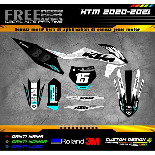 Jual DECAL STICKER KTM 250 2020-2021 SIMPEL KEREN - STANDAR - Kab ...