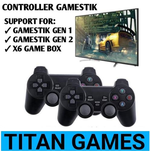 Jual Wireless Controller Game Stik Gamepad Controller X6 Game Box Stik ...
