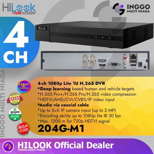 Jual HILOOK DVR-204G-M1 4CH 4 PORT RESMI ORIGINAL INDONESIA 2MP LITE - Jakarta Barat - Inggo ...