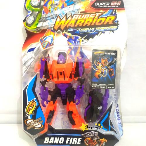 Jual Robot burst warrior transformation - Kota Medan - Star toys medan ...