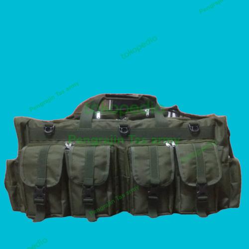 Jual Tas pakaian army model saku 12 tas keluarga tas model jumbo size ...
