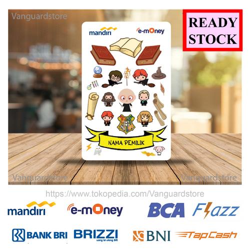 Jual EMONEY MANDIRI BRI BNI BCA DESIGN ANIME KARTUN HARRY POTTER - 1 ...