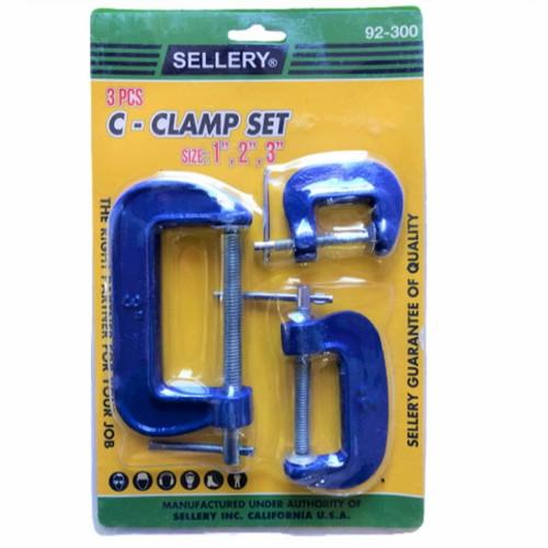 Jual SELLERY CATOK KLEM MODEL C 3PCS C-CLAMP SET 92-300 - Kota Madiun ...