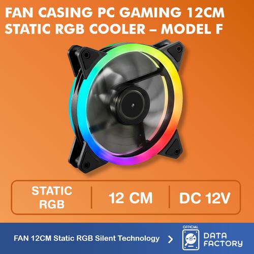 Jual FAN CASING STATIC RGB 12CM / FAN CHASING RGB / CPU COOLER PC ...