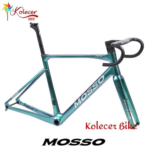Jual Mosso 735 CB Frameset Carbon Frame Sepeda Road Internal Cable ...