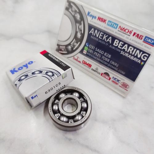 Jual BEARING BAK CVT 6301C3 KOYO JAPAN 6301 C3 TRANSMISI MOTOR 12X37X12 ...