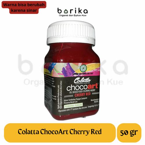 Jual Colatta Chocoart Oil Based Food Coloring Cherry Red Pewarna - Kota ...