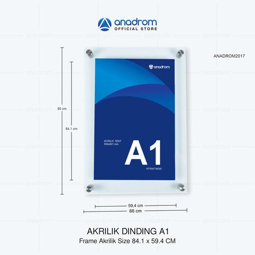 Jual FRAME AKRILIK DINDING | AKRILIK DINDING A1 | ACRYLIC | ANADROM ...