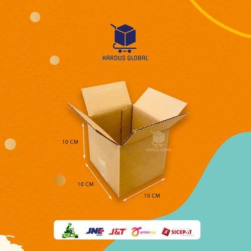 Jual KARDUS BOX POLOS BARU UKURAN 10X10X10 CM - Jakarta Barat - Kardus ...