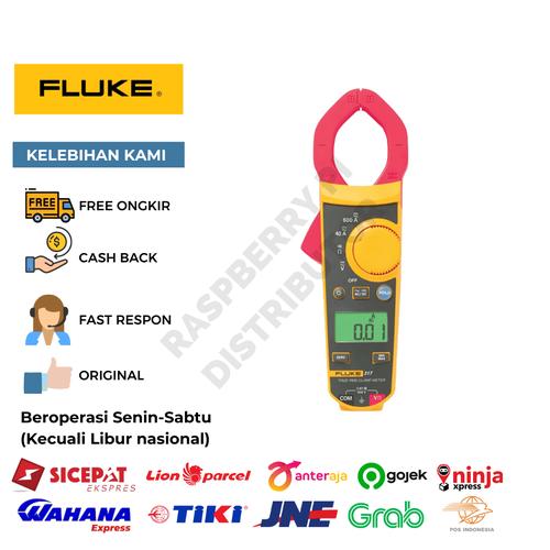 Jual FLUKE 317 TRUE RMS CLAMP METER TANG AMPERE DIGITAL 600 A AC DC ...