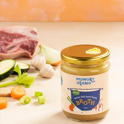 Jual Hungry Alana - Grass Fed Beef Bone Broth - Kaldu Tulang Sapi ...