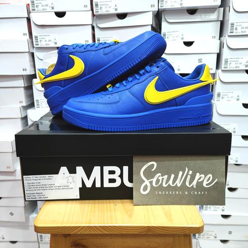Jual NIKE AIR FORCE 1 X AMBUSH GAME ROYAL BLUE BNIB 100% ORIGINAL - 12 ...