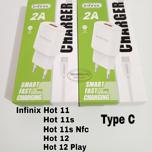 Jual Charger Infinix Hot 12 Original Casan Infinix Hot 12 Play/11s Type ...