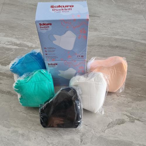 Jual Masker Duckbill 3ply SAKURA @50pcs - Biru Muda - Kab. Tangerang ...