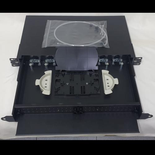 Jual Fiber Optic OTB 24 Core SC | 1U Drawer ODF OTB 24 Core Kosong ...