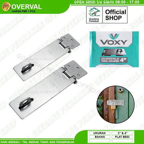Jual Overval Gembok Pintu Grendel Plat Besi Varian 3" 4" Voxy Overpal ...