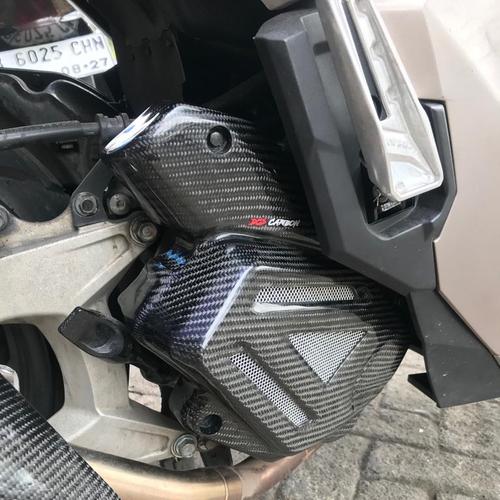 Jual Cover radiator ADV 160 model custom transformer carbon kevlar ...