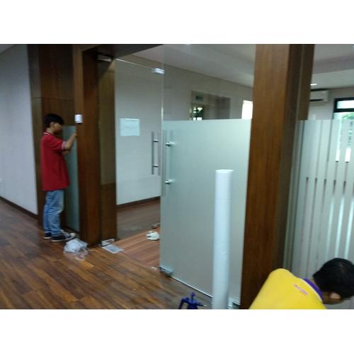 Jual pasang sticker sandblast kaca/ kaca film - Kota Depok - Sticker ...