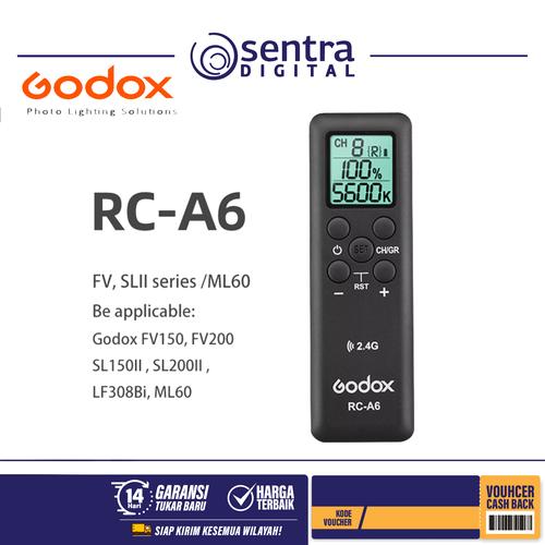 Jual Godox Remote Control RC-A6 SL150 II , SL200 ii, ML60, FV200 , LF308 - Kota Surabaya ...