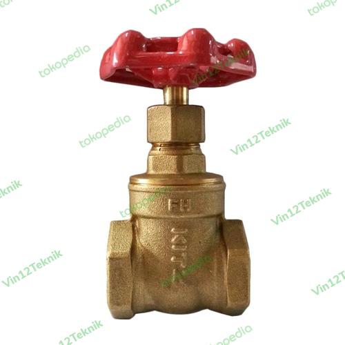 Jual Gate valve kitz 1 1/2 inch kuningan asli - Jakarta Barat - Vin12Teknik | Tokopedia