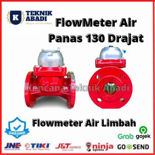 Jual Flow meter air kotor/limbah 2 inch max suhu 130 Drajat Meteran ...