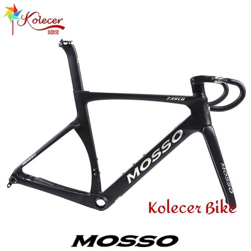 Jual Mosso 739 CB Aero Frameset Carbon Frame Sepeda Internal Cable ...