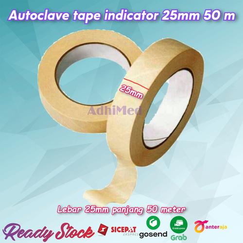 Jual Autoclave Tape - Plester Selotip Indikator Sterilisasi Autoclave ...