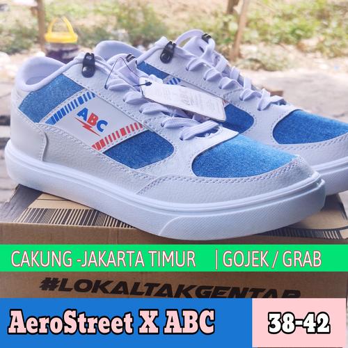 Promo AeroStreet X Baterai ABC - Sepatu Snacker / Sepatu Pria - 38 ...