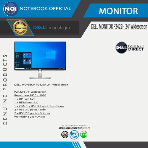 Jual DELL MONITOR P2422H 24" Widescreen - Jakarta Pusat - NO1 ...