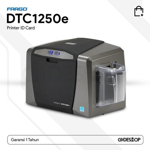 Promo FARGO DTC 1250E ID CARD PRINTER SINGLE SIDE FULL COLOR MONOCHROME ...