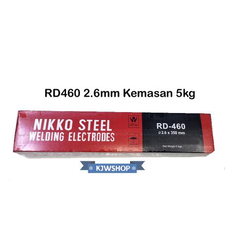 Jual Welding Rod Pakan Kawat Las Besi RD 460 2.6 mm Pak 5kg Pack RD460 ...