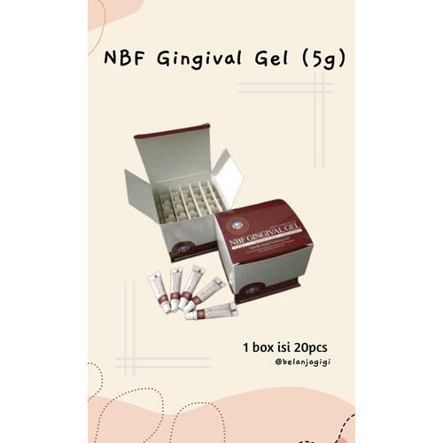 Jual NBF Gingival Gel (5g) 20pcs/Box - Jakarta Utara - BelanjaGigi ...