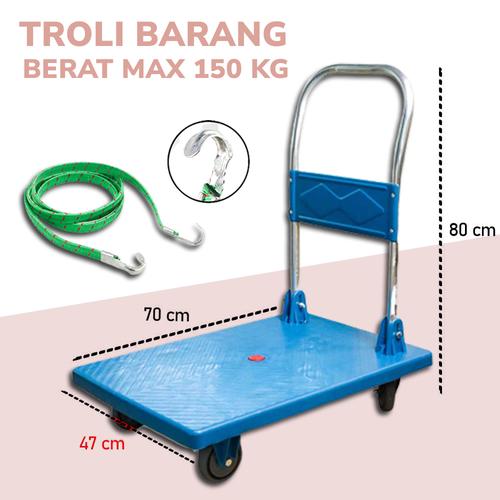 Promo Trolley Barang Roda Dorong | Troli Lipat Troley Beban 50 150 350 ...