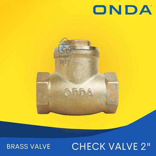 Jual ONDA CHECK VALVE KUNINGAN 2 INCH - Kota Denpasar - Planet MEP ...