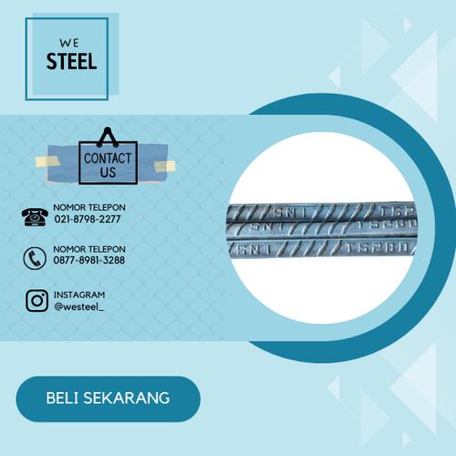 Jual BESI BETON ULIR 8 10 13 16 19 22 25 29 MM FULL SNI SERTIFIKAT TS ...
