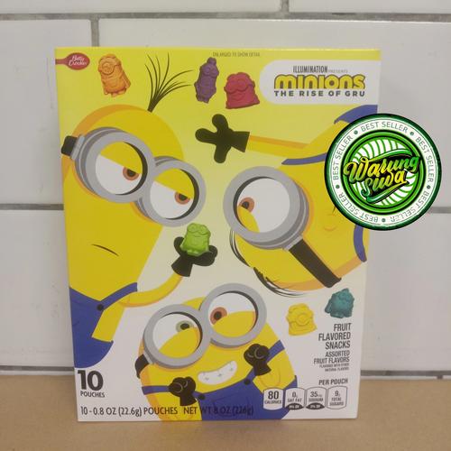 Jual permen betty crocker minions fruit flavored snacks 226 gram - Kota ...