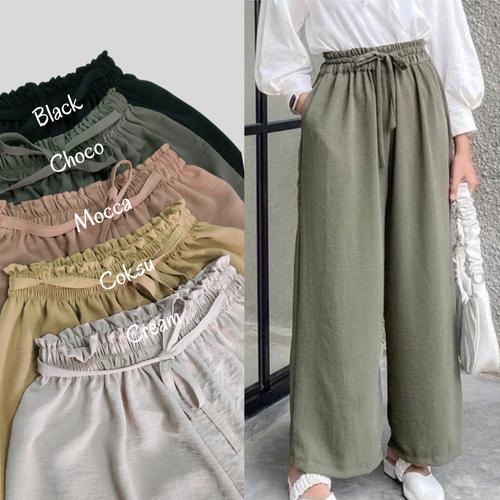 Jual CELANA KULOT CRINKLE AIRFLOW / CELANA CRINKLE / KULOT CRINKLE ...