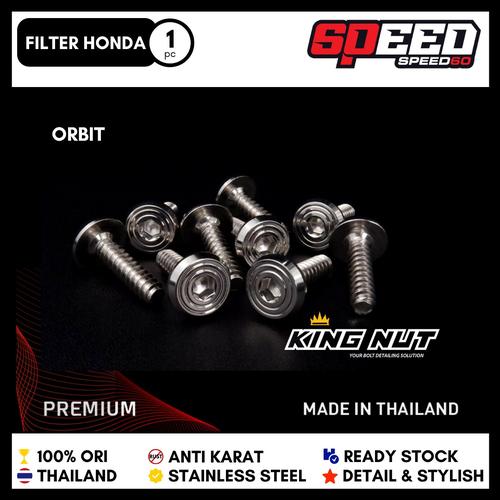 Jual Probolt Baut Cover Filter Kasar Honda Scoopy Genio Vario KingNut ...