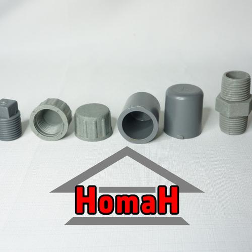 Jual Dop Pipa Penutup Pipa drat dalam, drat luar, polos 1/2" - Dop ...